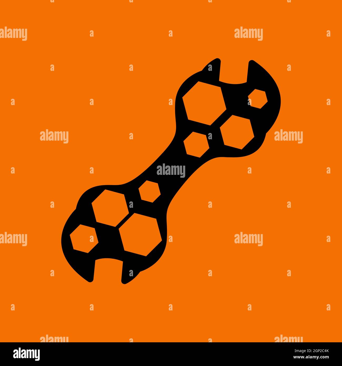 Orange white bike Stock Vector Images - Alamy