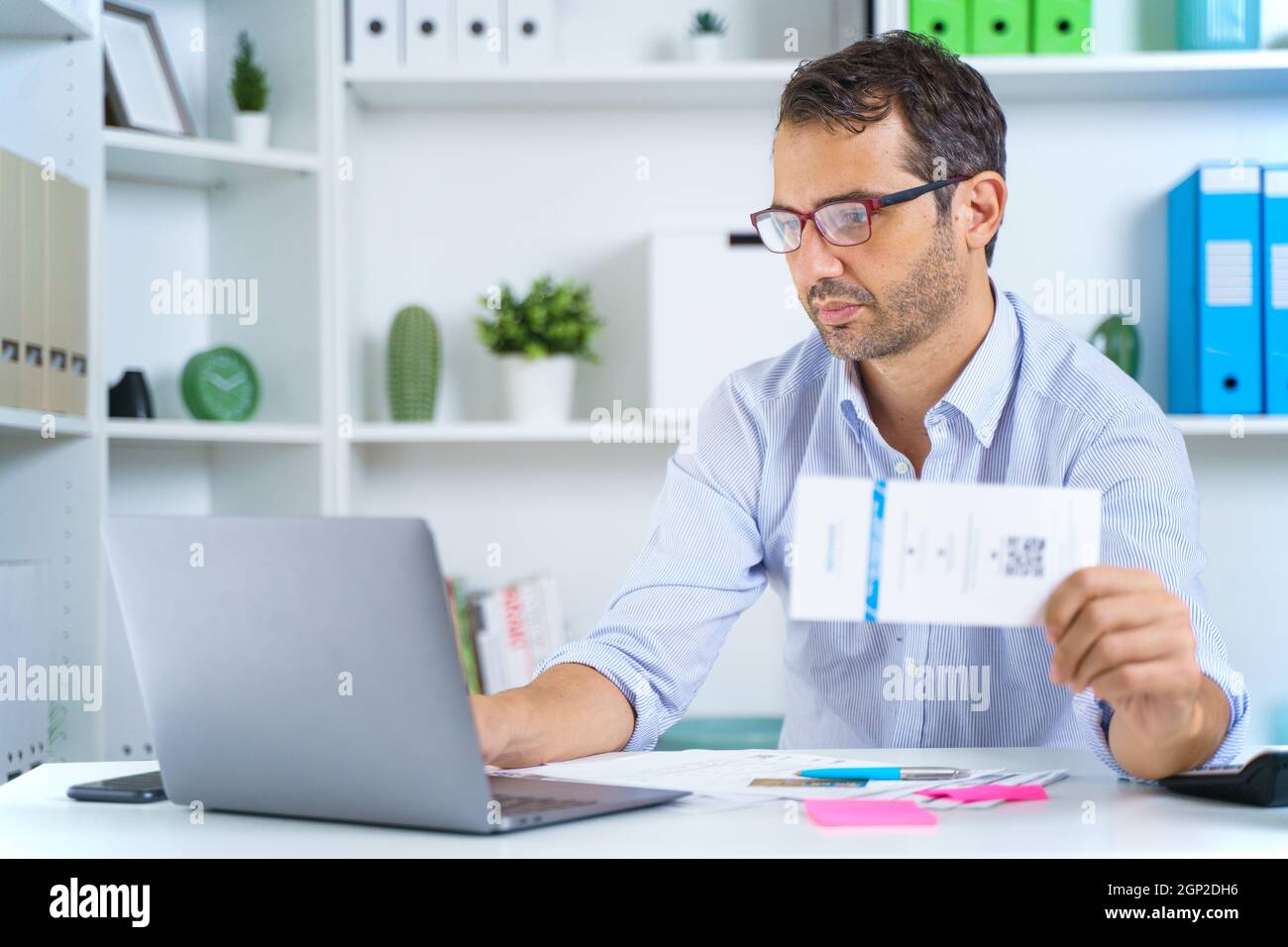 Qr code and equipment hi-res stock photography and images - Alamy