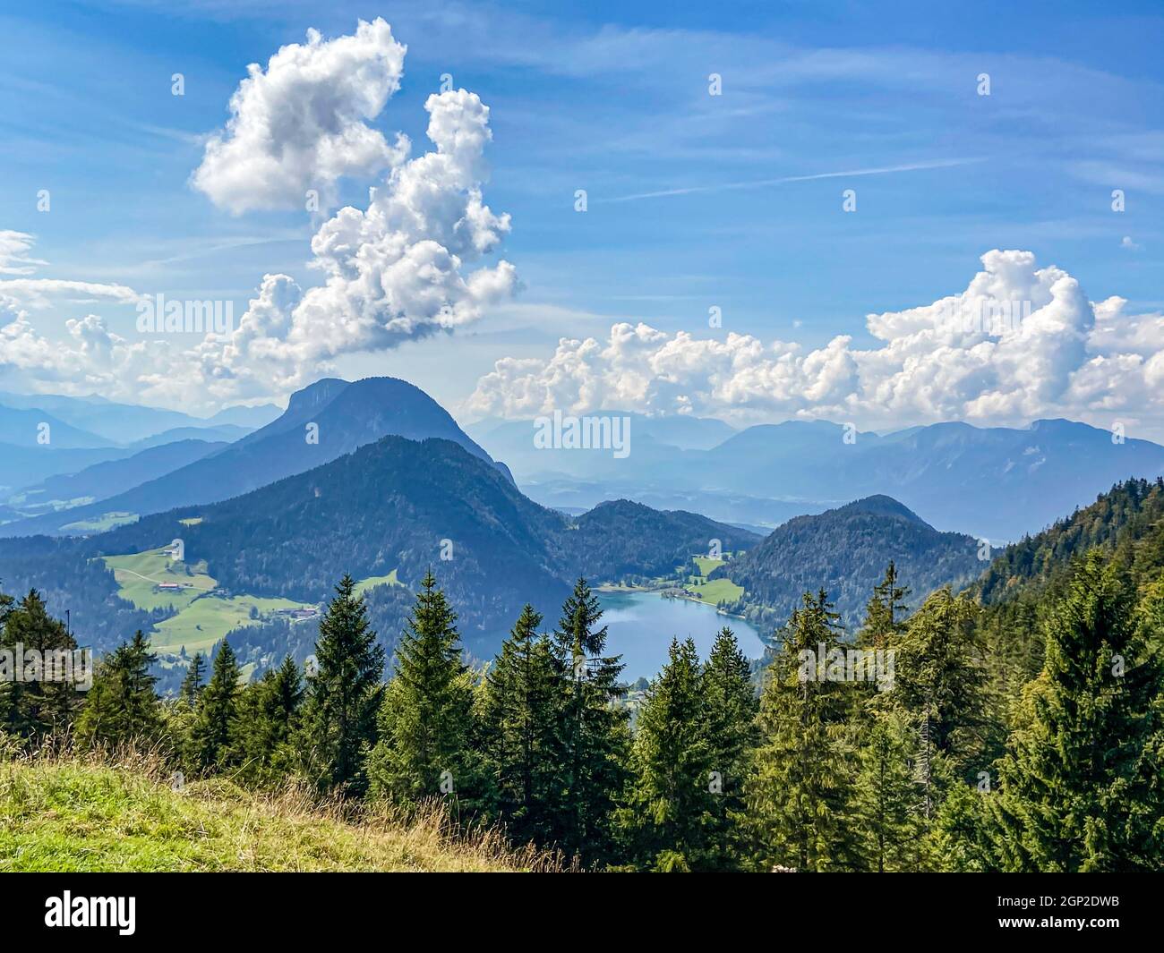 Hintersteiner See am Wilden Kaiser, Tirol, Österreich, Hintersteiner ...