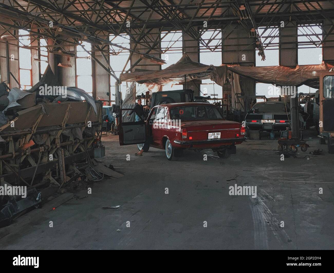 Soviet garage hi-res stock photography and images - Alamy