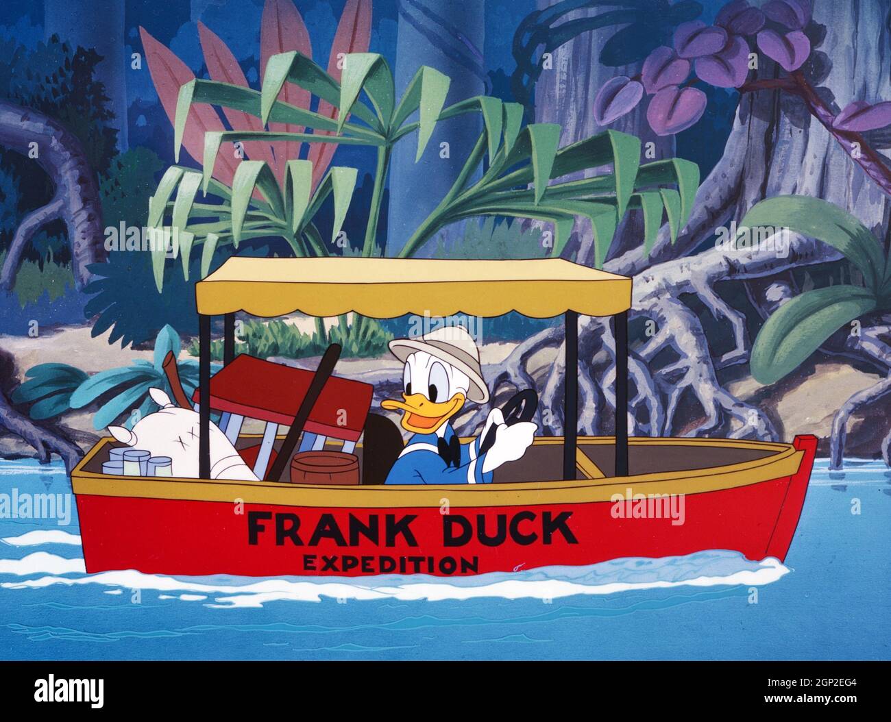 FRANK DUCK BRINGS 'EM BACK ALIVE, Donald Duck, 1946 Stock Photo - Alamy