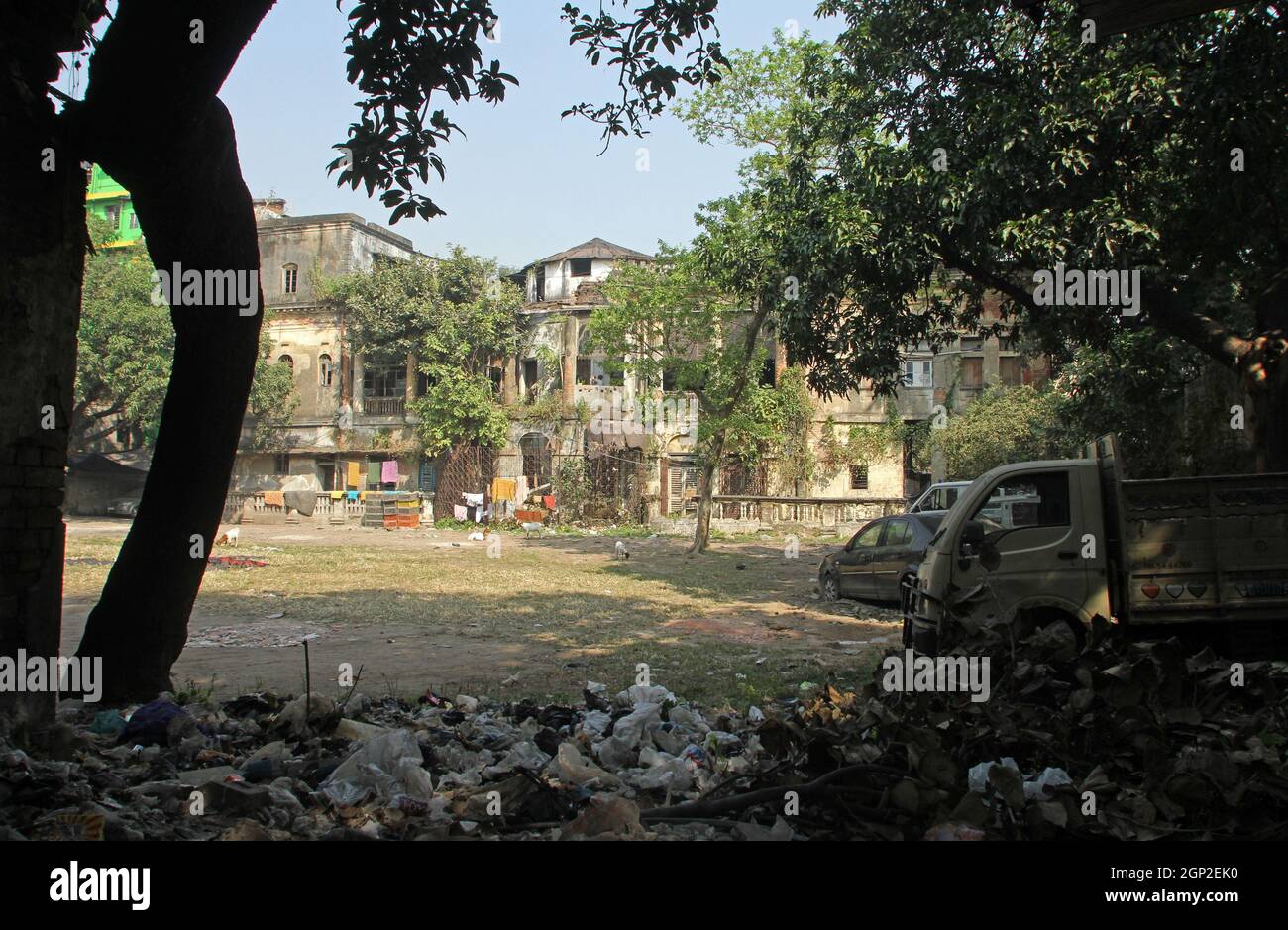 Traditional Courtyard House in Central Kolkata, India Stock Photo - Alamy