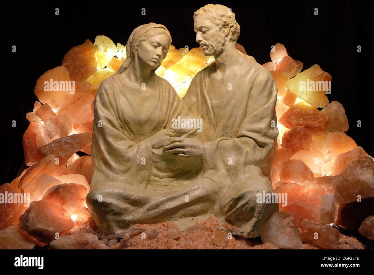 Nativity scene, creche or crib, is a depiction of the birth of Jesus ...