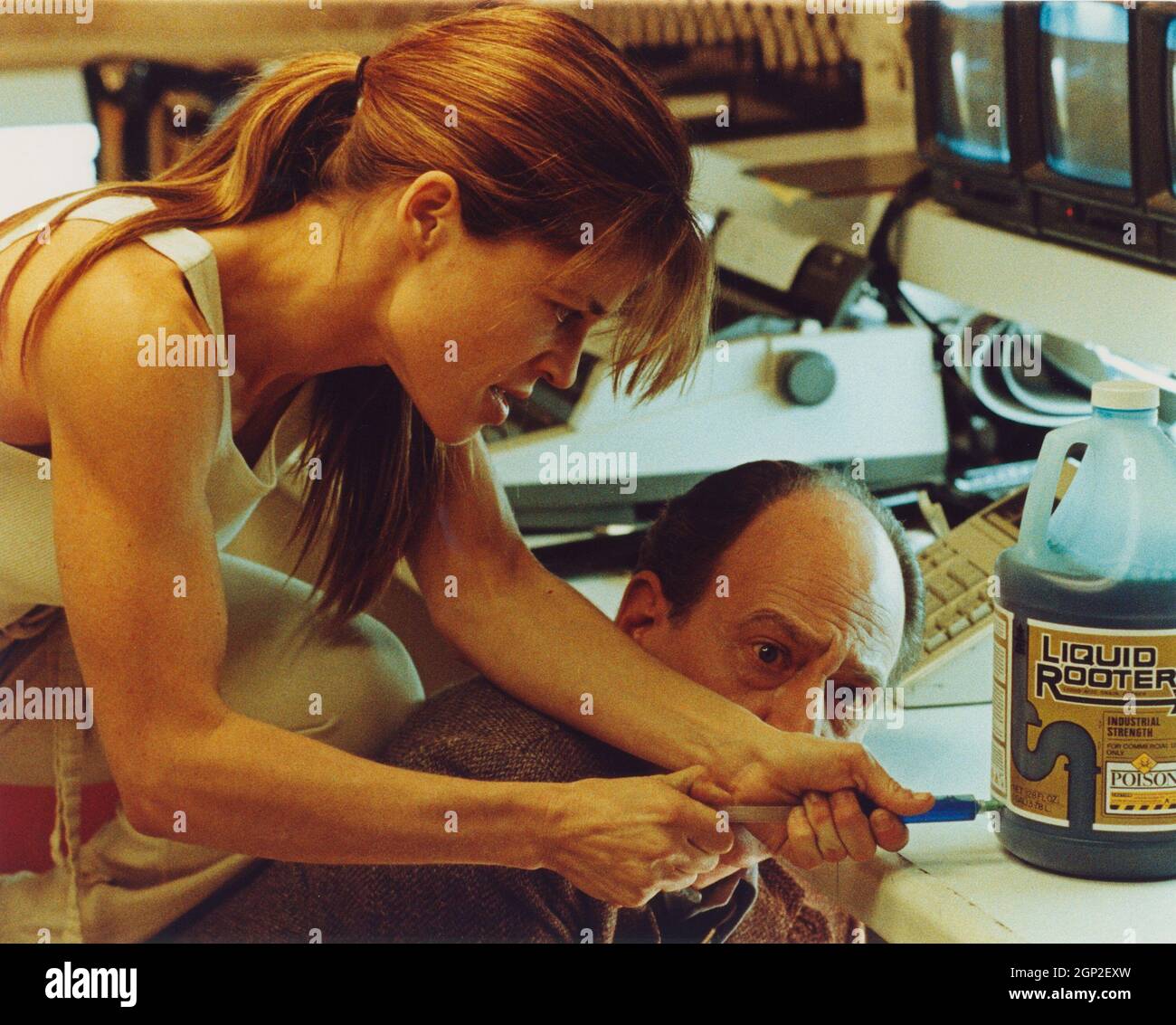 TERMINATOR 2: JUDGMENT DAY, from left: Linda Hamilton, Earl Boen, 1991 ...