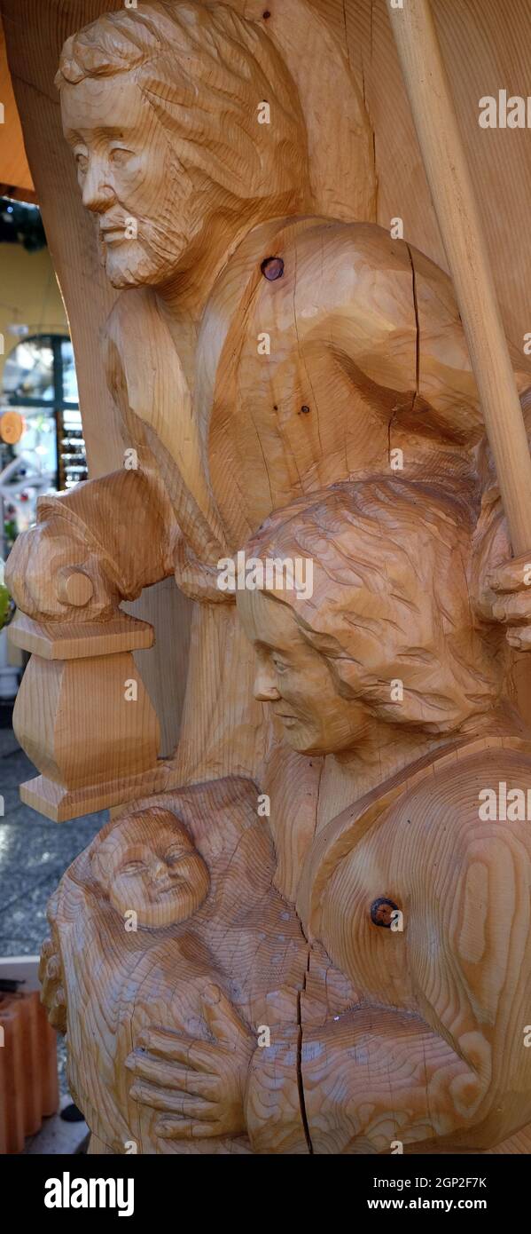Nativity scene, creche or crib, is a depiction of the birth of Jesus in ...