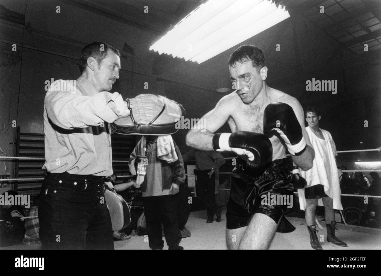 THE BOXER, from left: former Irish World Featherweight Boxing Champion ...
