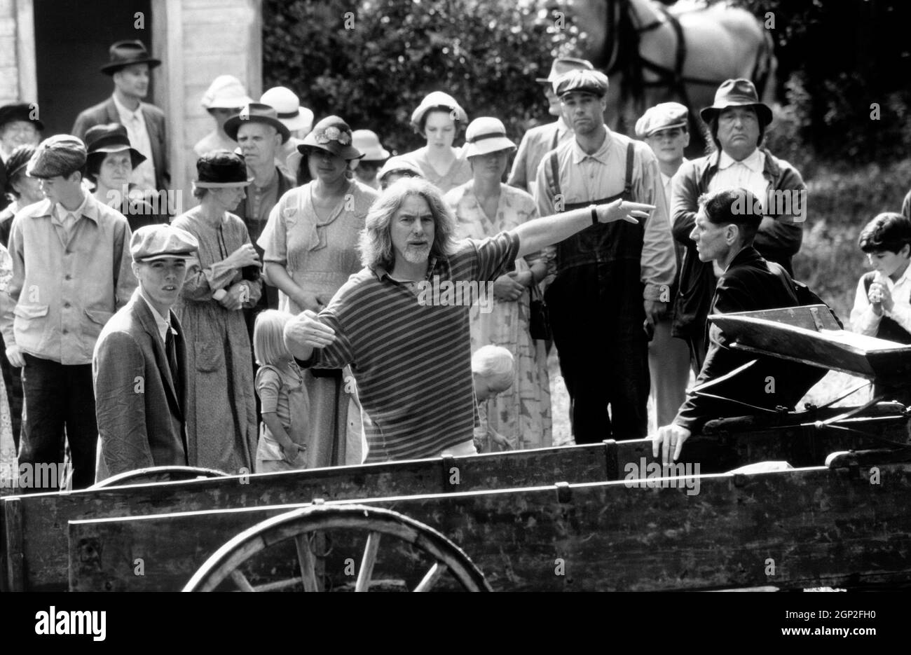 THE EDUCATION OF LITTLE TREE, director Richard Friedenberg (center ...
