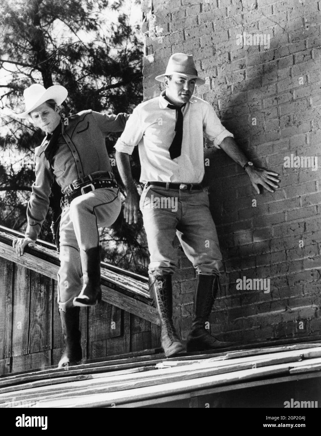 HEARTS OF THE WEST, from left: Jeff Bridges, Alan Arkin, 1975 Stock ...