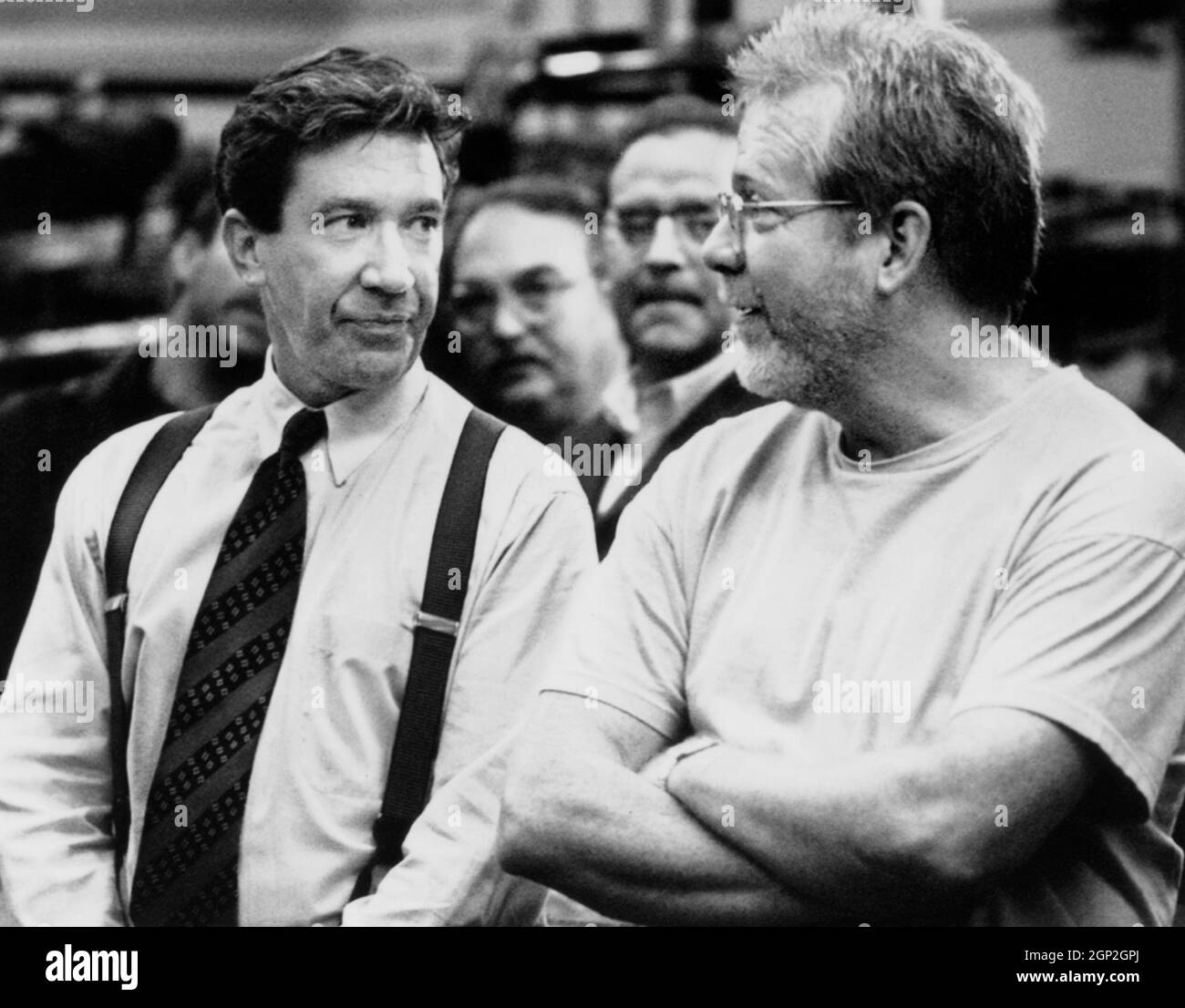 JUNGLE 2 JUNGLE, from left: Tim Allen, John Pasquin, director, 1997 ...