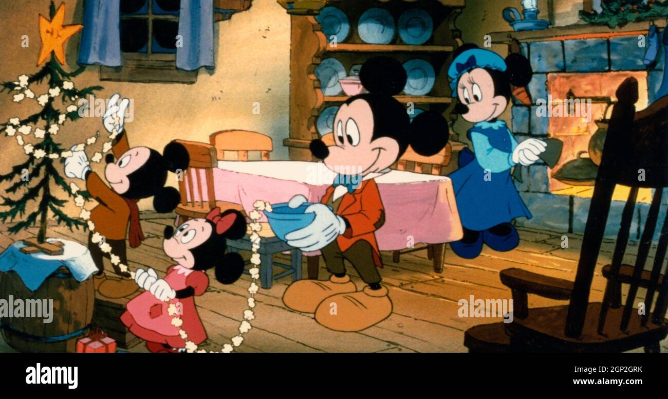 MICKEY'S CHRISTMAS CAROL, from left: Mickey Mouse, Minnie Mouse, 1983 ...