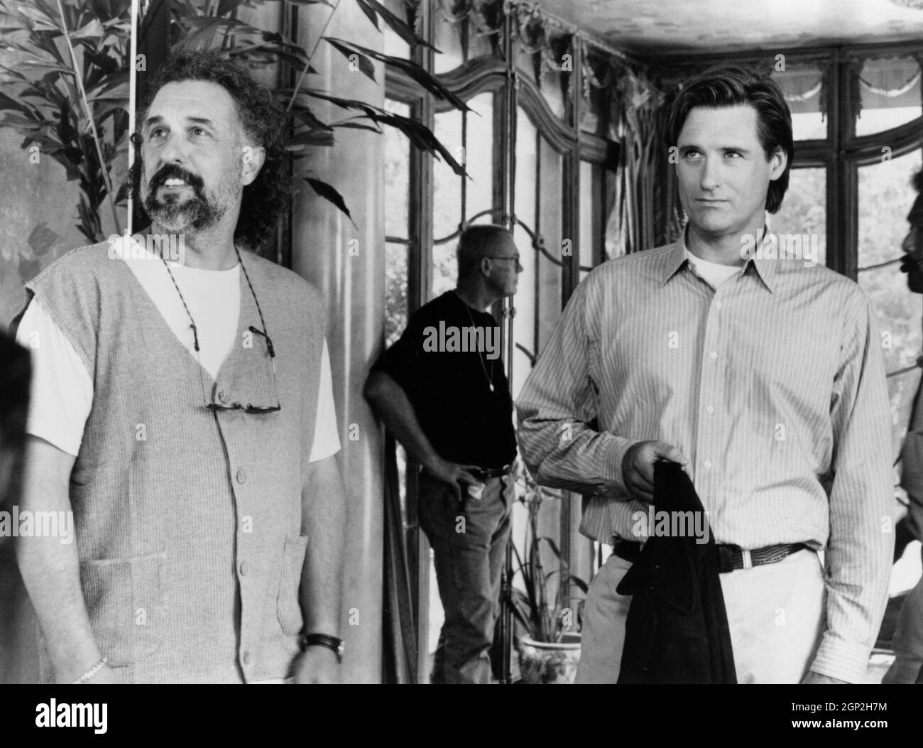 MR. WRONG, from left: Nick Castle, director, Bill Pullman, 1996 ...