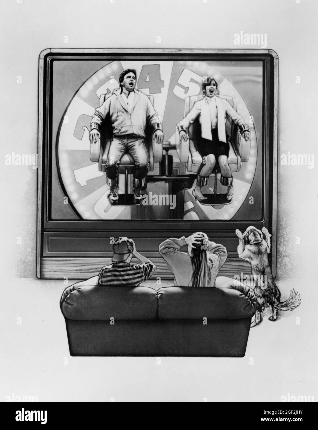 STAY TUNED, poster art, from left: John Ritter, Pam Dawber, 1992 ...