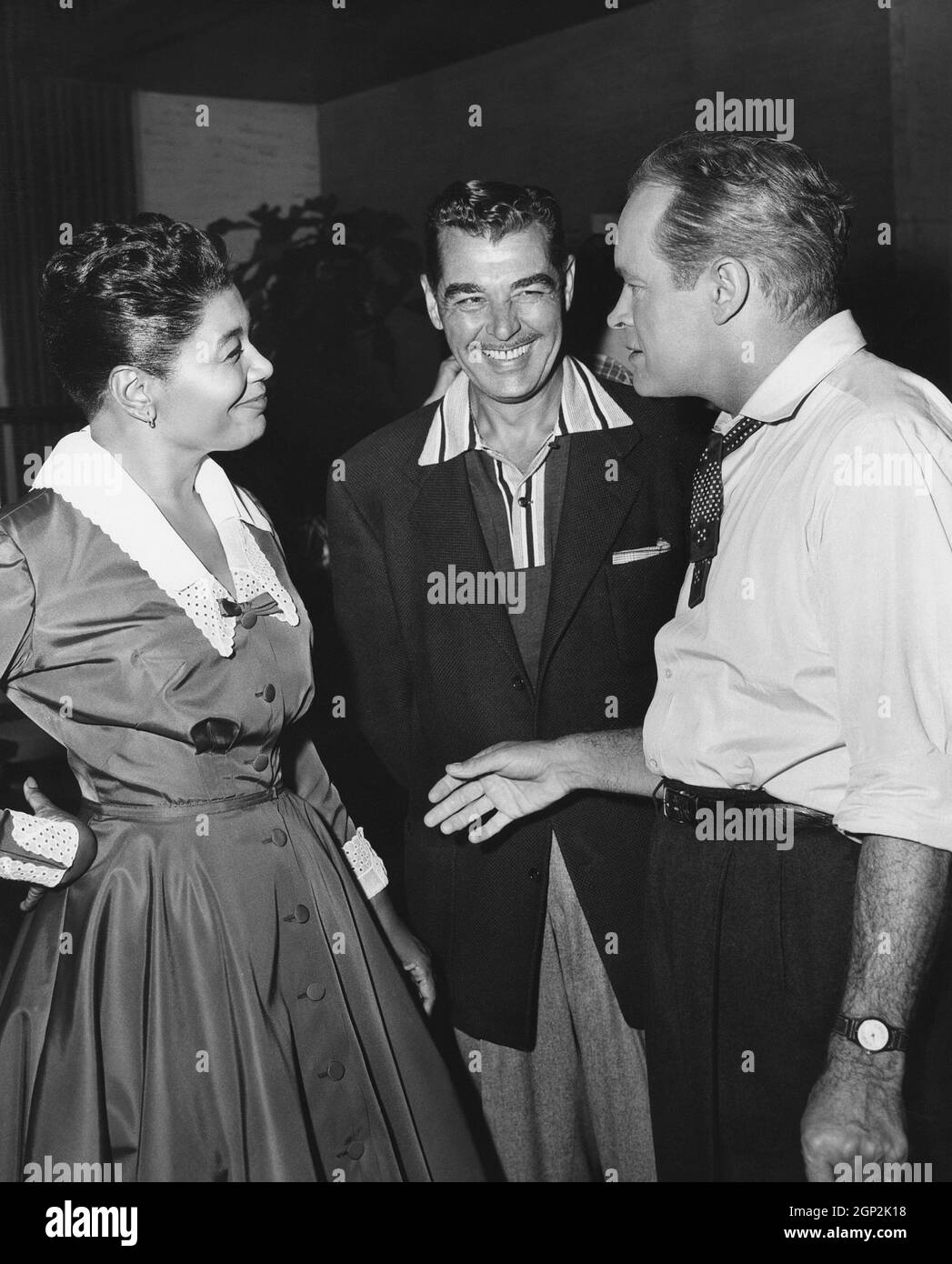 THAT CERTAIN FEELING, from left: Pearl Bailey, dialogue director Len ...