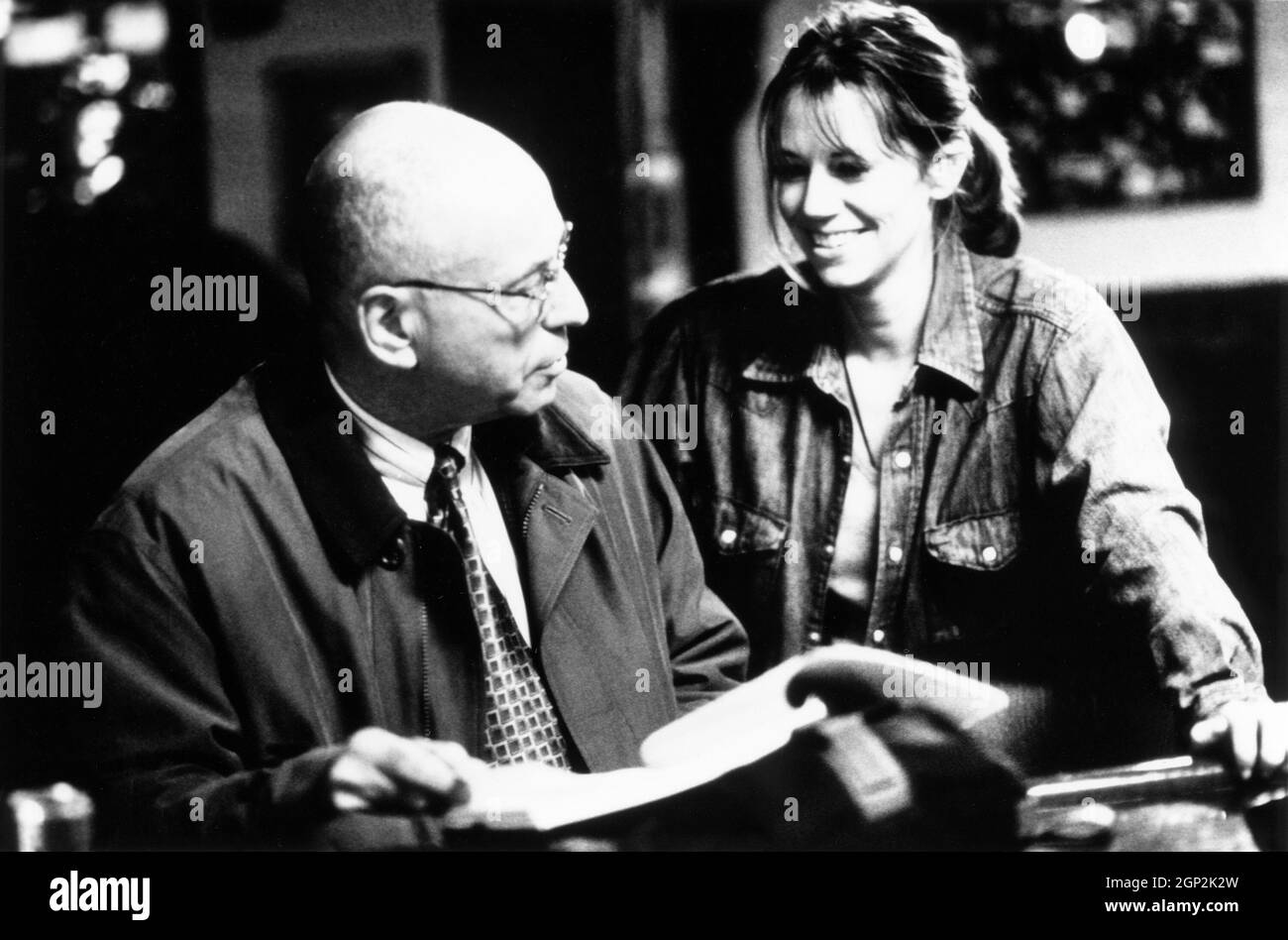 THIRTEEN CONVERSATIONS ABOUT ONE THING, from left: Alan Arkin, director ...