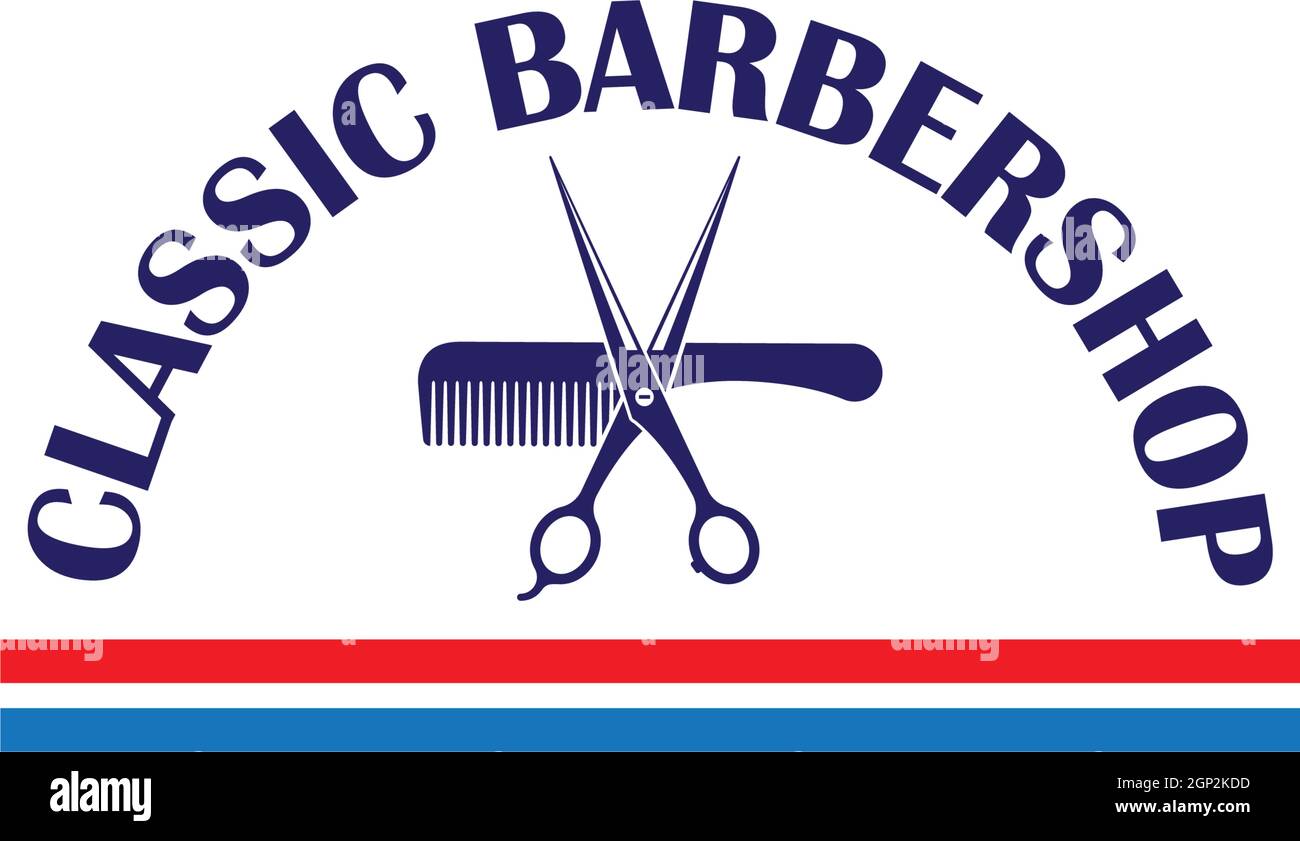 barber shop icon logo vector icon Stock Vector Image & Art - Alamy
