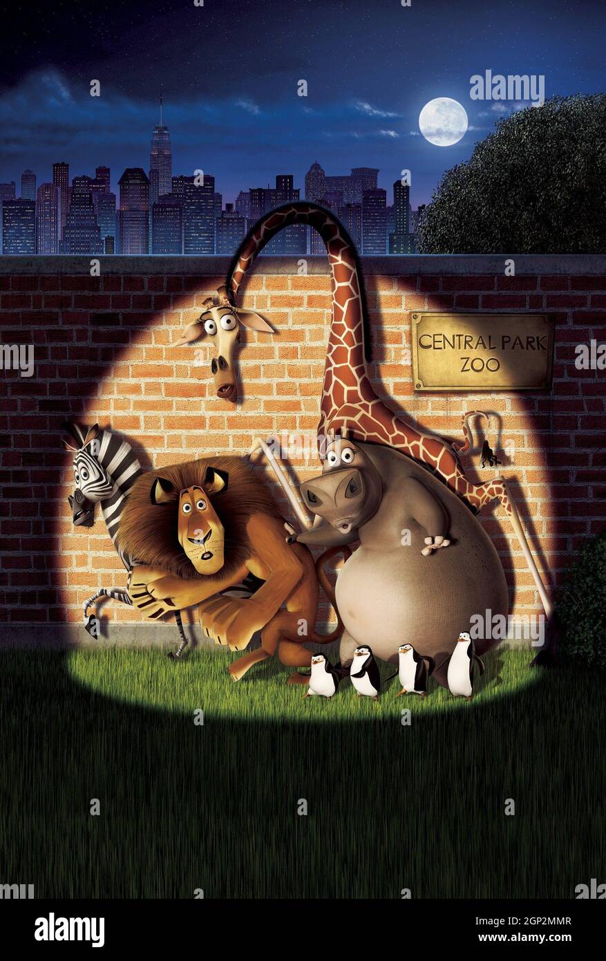 MADAGASCAR, from left: Marty the Zebra (CHRIS ROCK), Alex the Lion ...