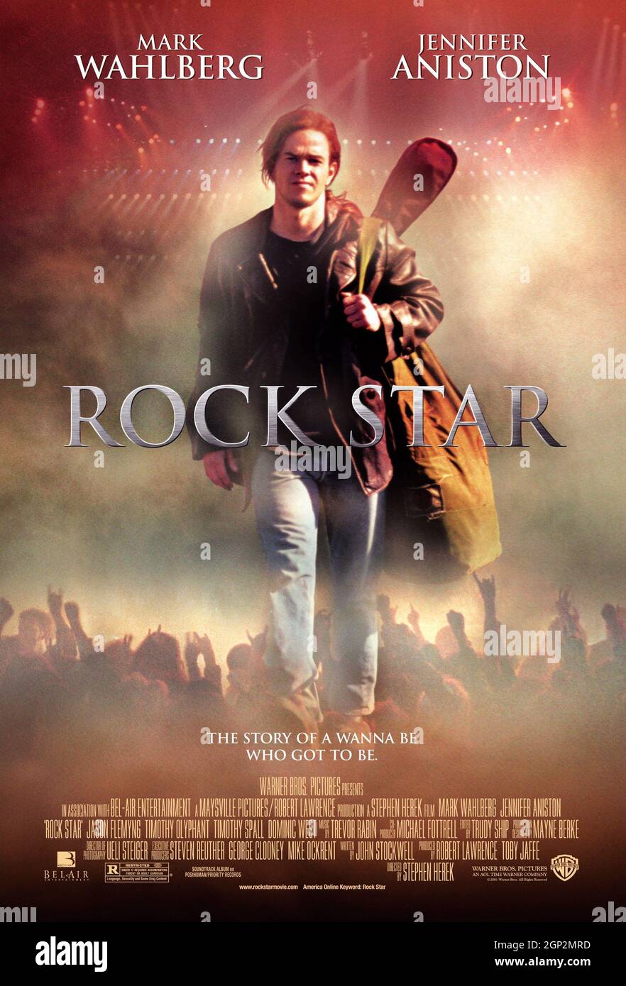 ROCK STAR, Mark Wahlberg, 2001. © Warner Bros. / courtesy Everett ...