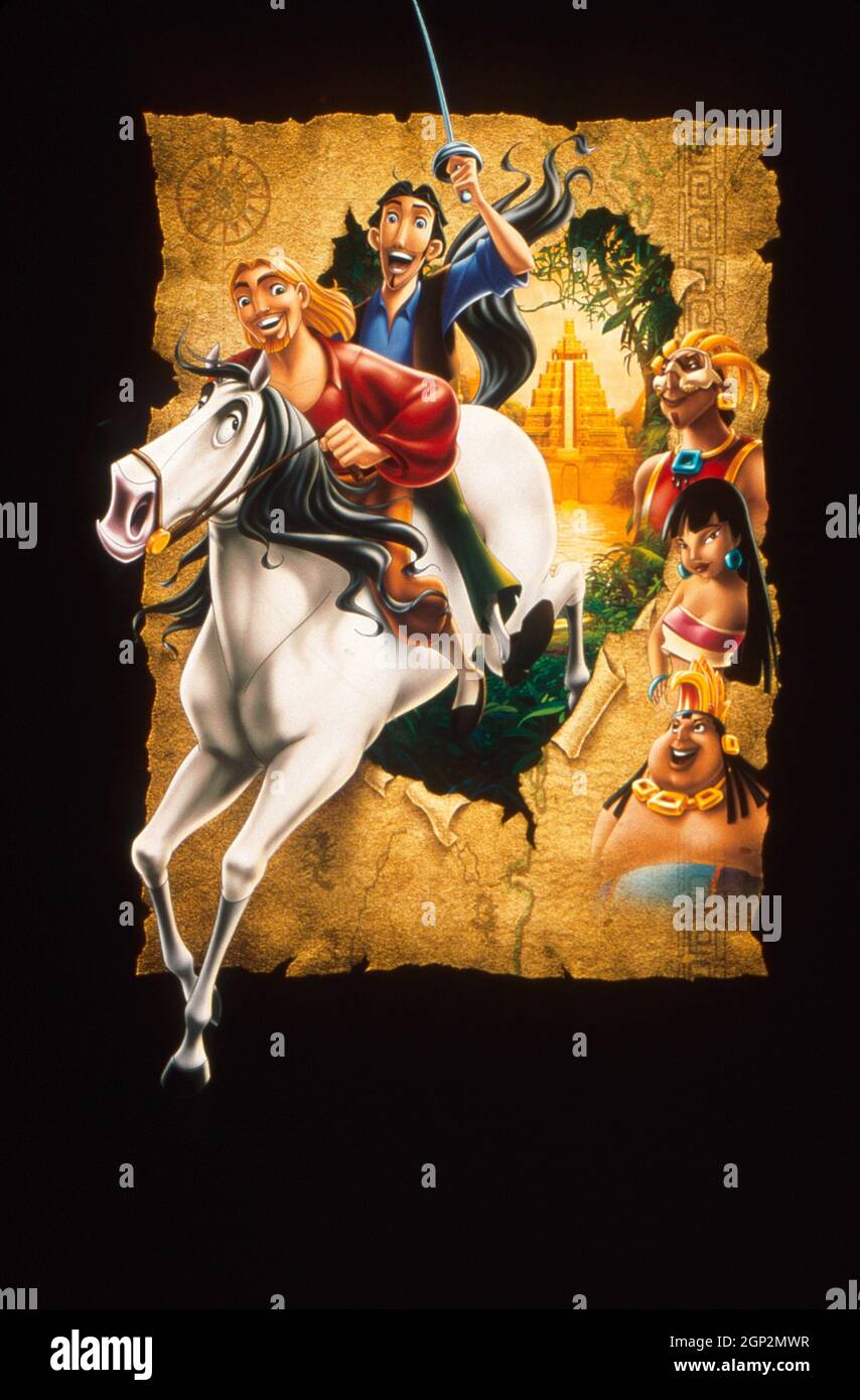 THE ROAD TO EL DORADO, clockwise from left: Altivo (the horse), Miguel ...