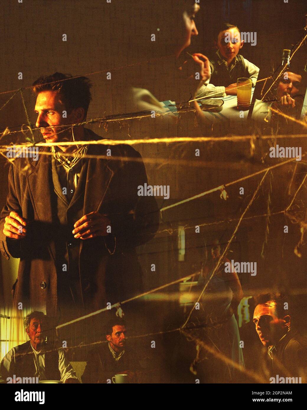 SPIDER, poster art, Ralph Fiennes, 2002. © Sony Pictures Classics ...