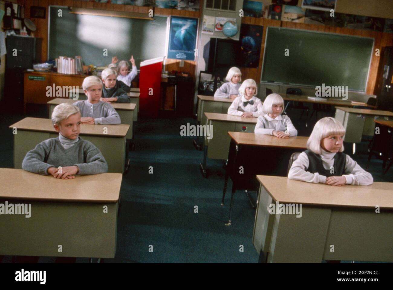 VILLAGE OF THE DAMNED, Cody Dorkin (front row, left), Lindsey Haun ...
