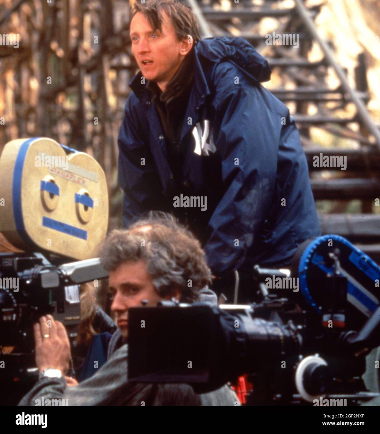 THE ADVENTURES OF PINOCCHIO, top: director Steve Barron, on set, 1996 ...