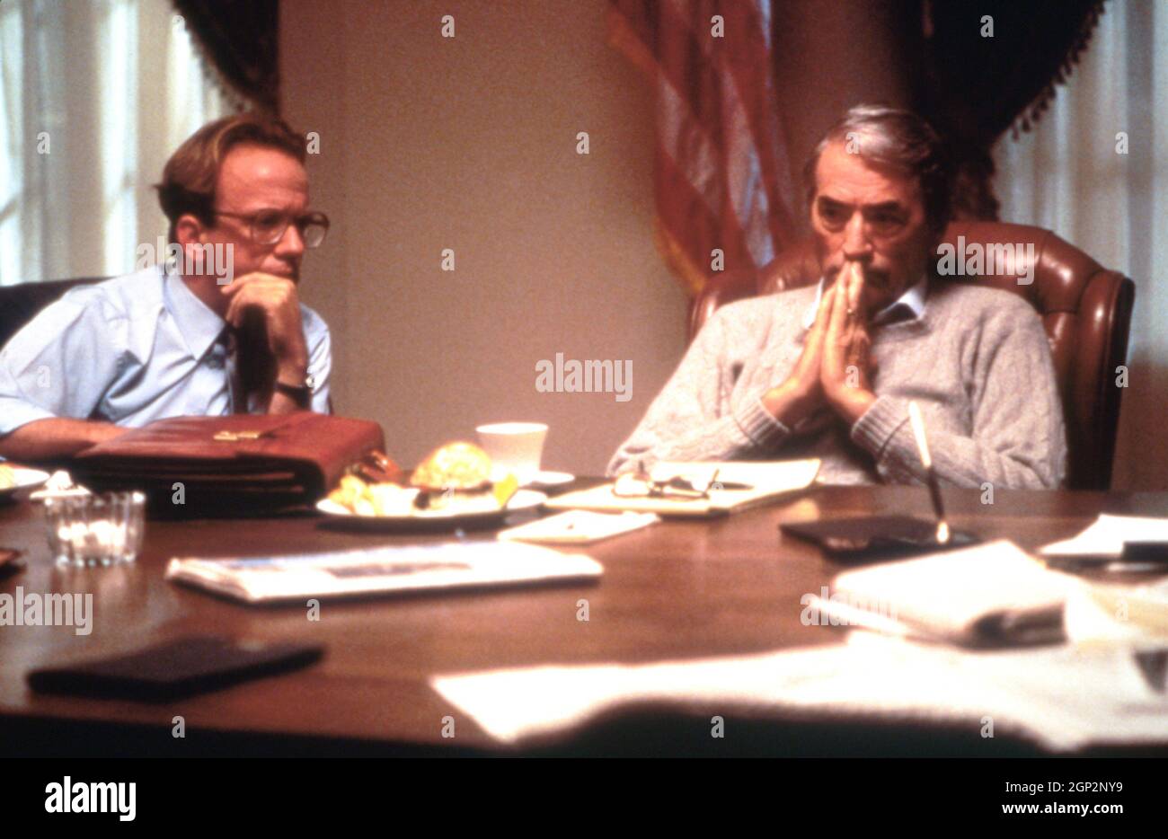 AMAZING GRACE AND CHUCK, from left: Robert Harper, Gregory Peck, 1987 ...