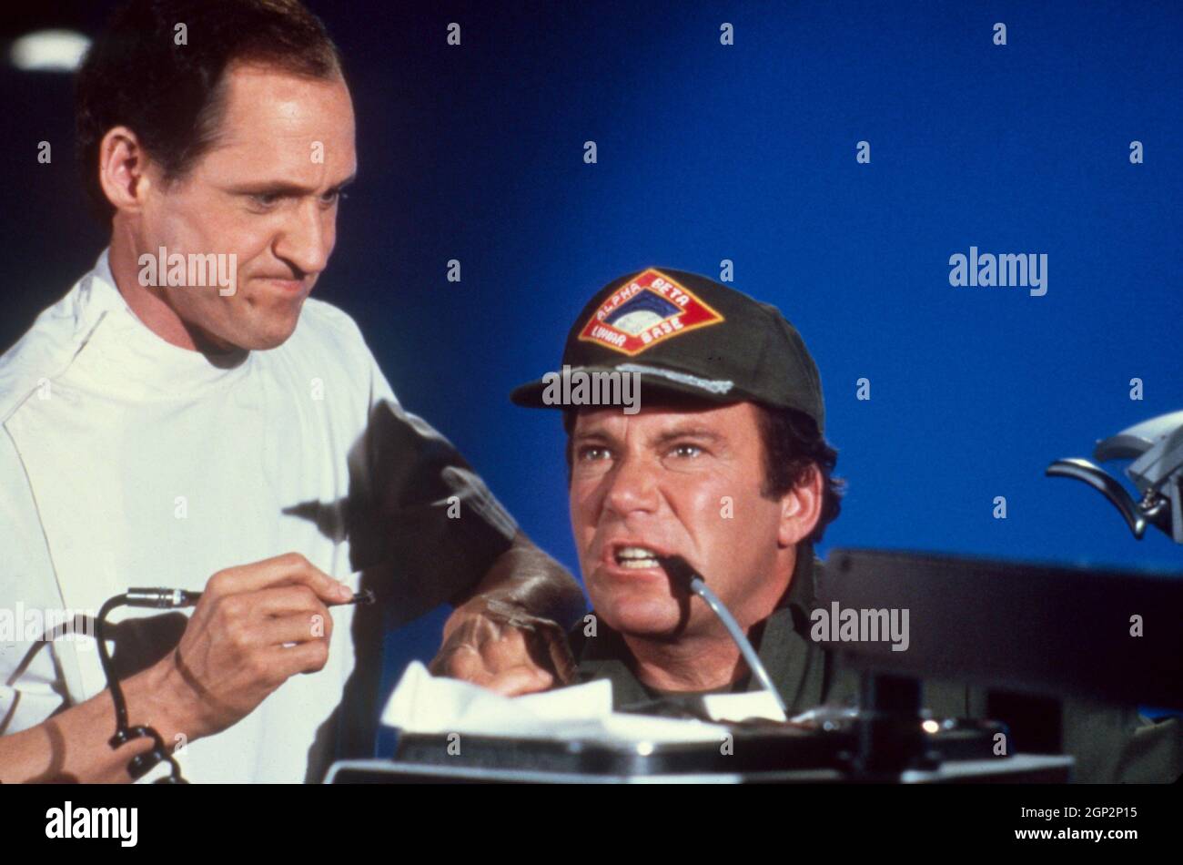 AIRPLANE II: THE SEQUEL, William Shatner (right), 1982. © Paramount ...