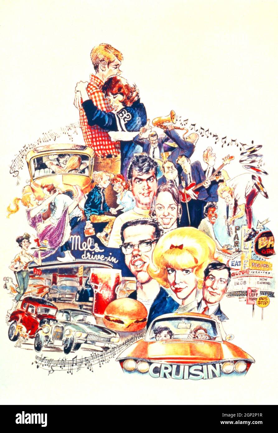 AMERICAN GRAFFITI, key art, 1973 Stock Photo - Alamy