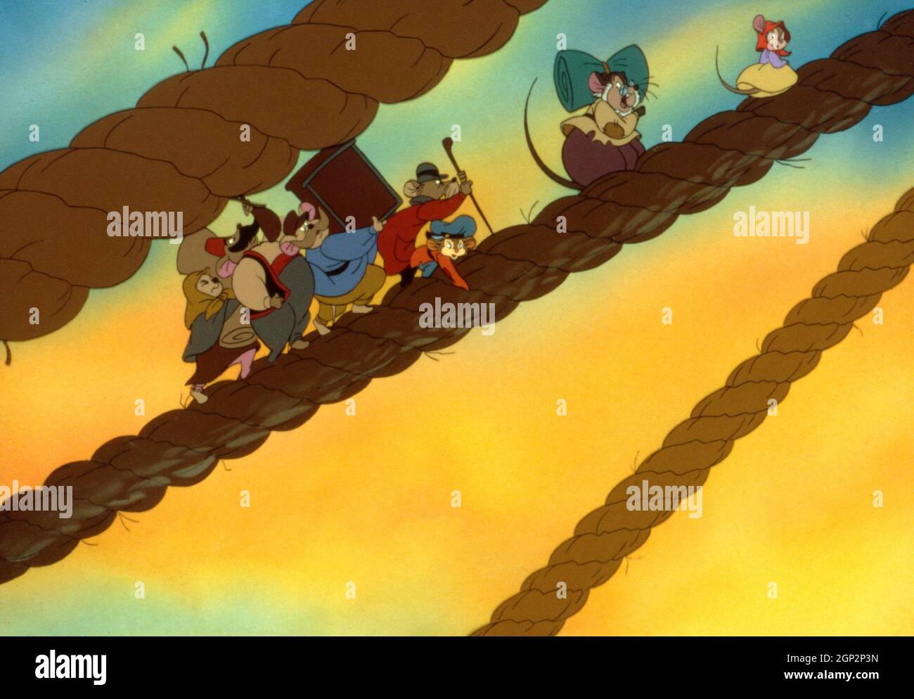 AN AMERICAN TAIL, center, pointing down: Fievel Mousekewitz (voice ...