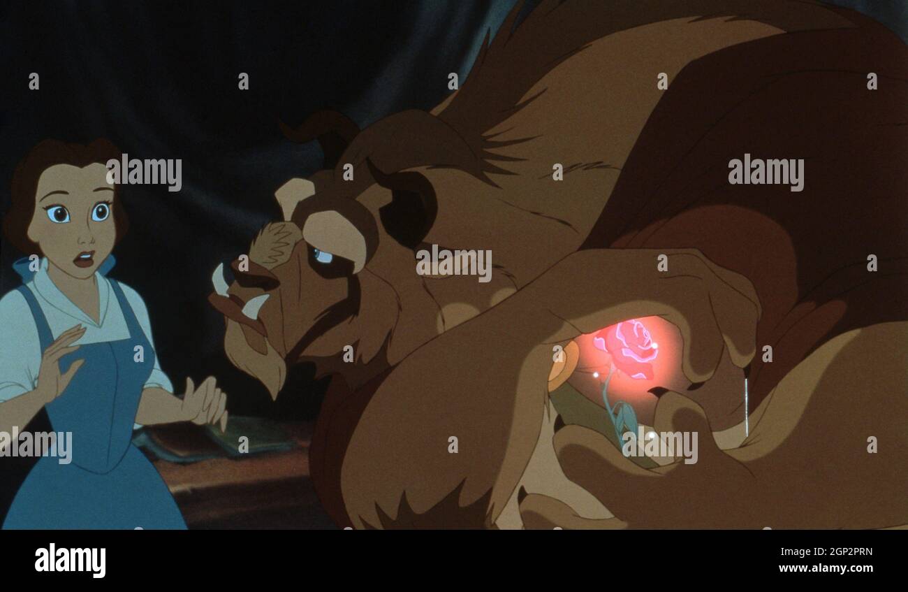 BEAUTY AND THE BEAST, BEAUTY AND THE BEAST, Beast (voice: Robby Benson ...