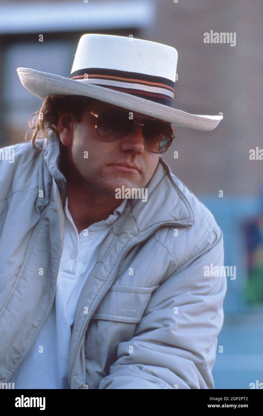 BACK TO THE FUTURE PART II, director Robert Zemeckis, on set, 1989. ph ...