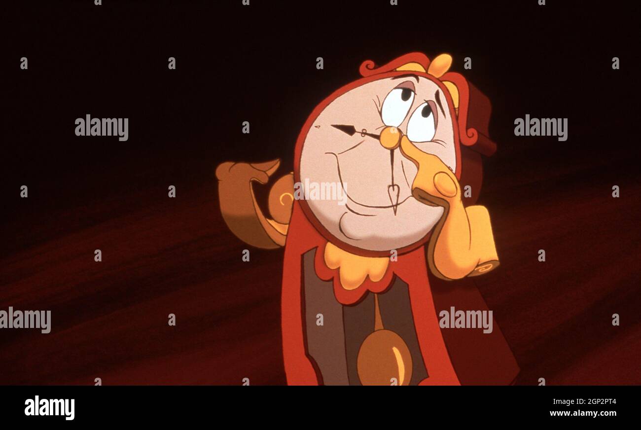 BEAUTY AND THE BEAST, Cogsworth (voice: David Ogden Stiers ), 1991 ...