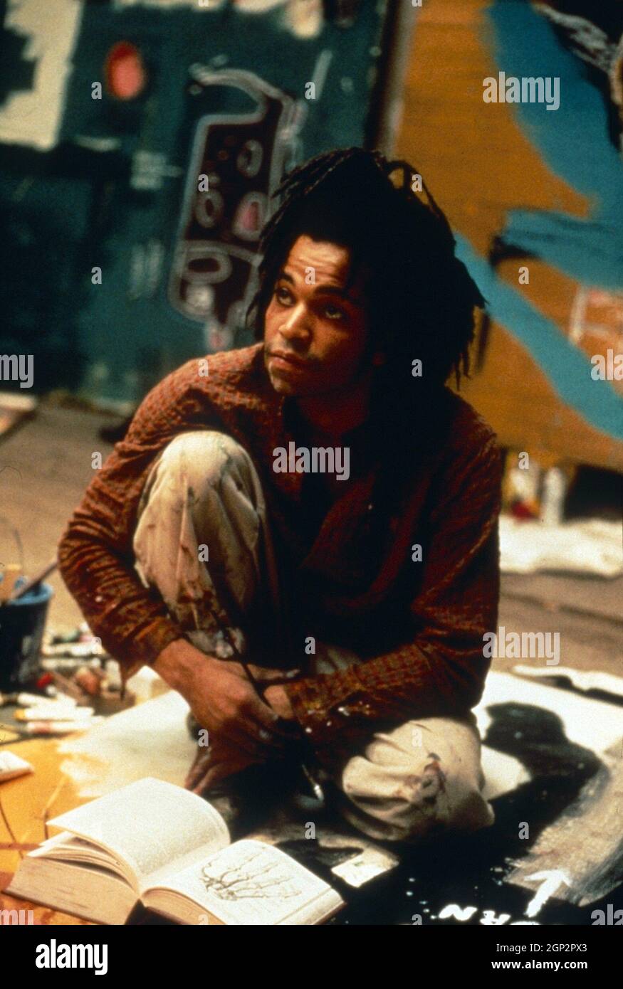 BASQUIAT, Jeffrey Wright, as Jean Michel Basquiat, 1996. © Miramax ...