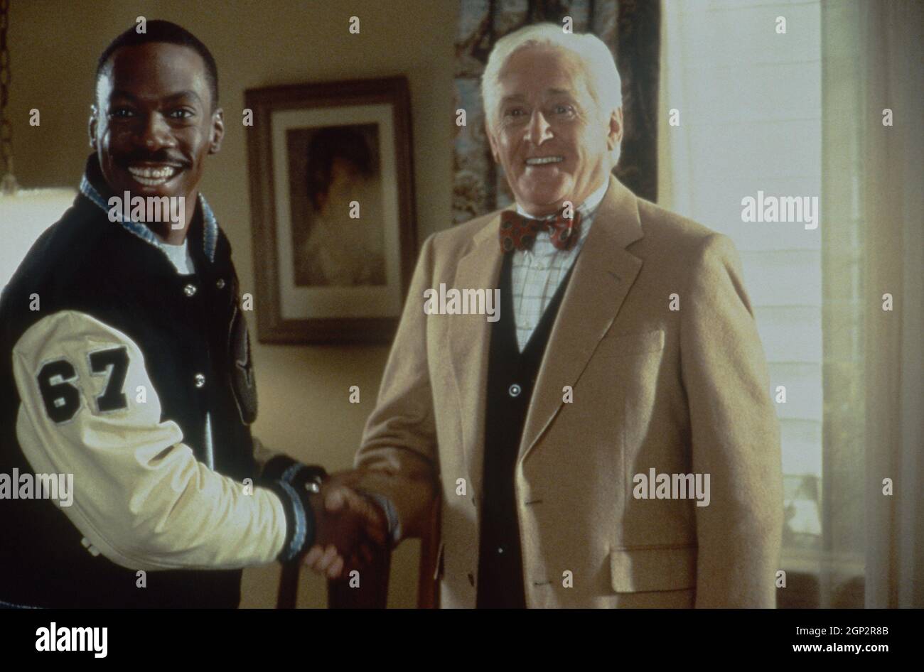 BEVERLY HILLS COP III, from left: Eddie Murphy, Alan Young, 1994. ph ...