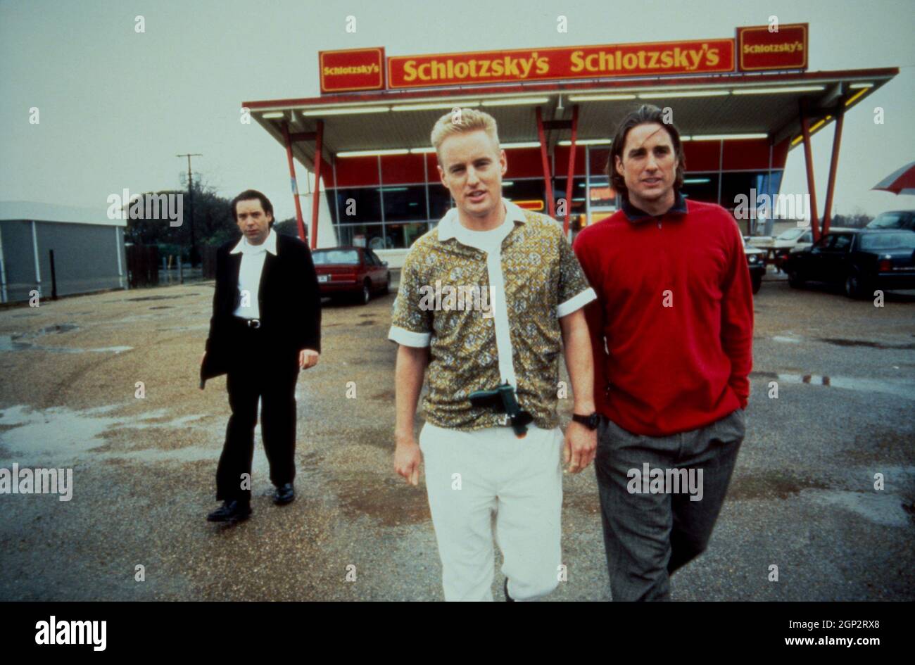 BOTTLE ROCKET, from left: Robert Musgrave, Owen Wilson, Luke Wilson ...