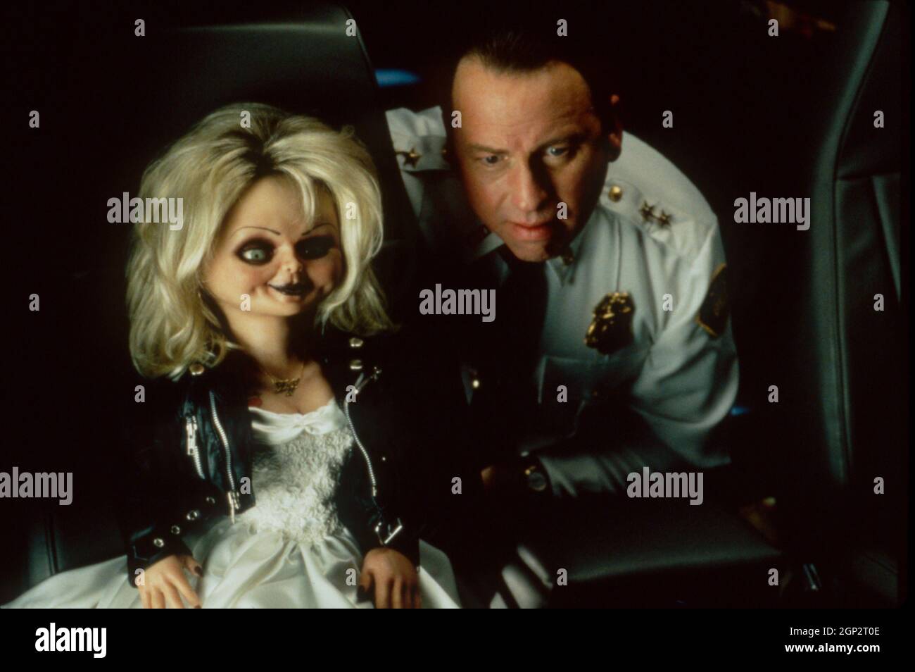 BRIDE OF CHUCKY, from left: Tiffany (voice: Jennifer Tilly), John ...