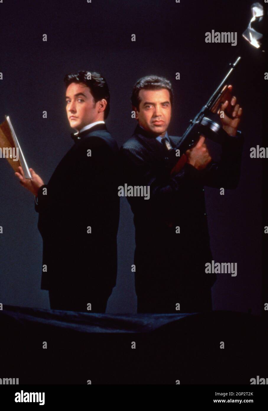 BULLETS OVER BROADWAY, key art, from left: John Cusack, Chazz ...