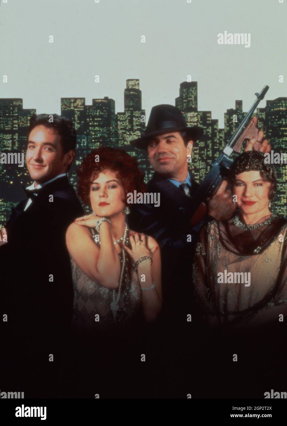 BULLETS OVER BROADWAY, key art, from left: John Cusack, Jennifer Tilly ...