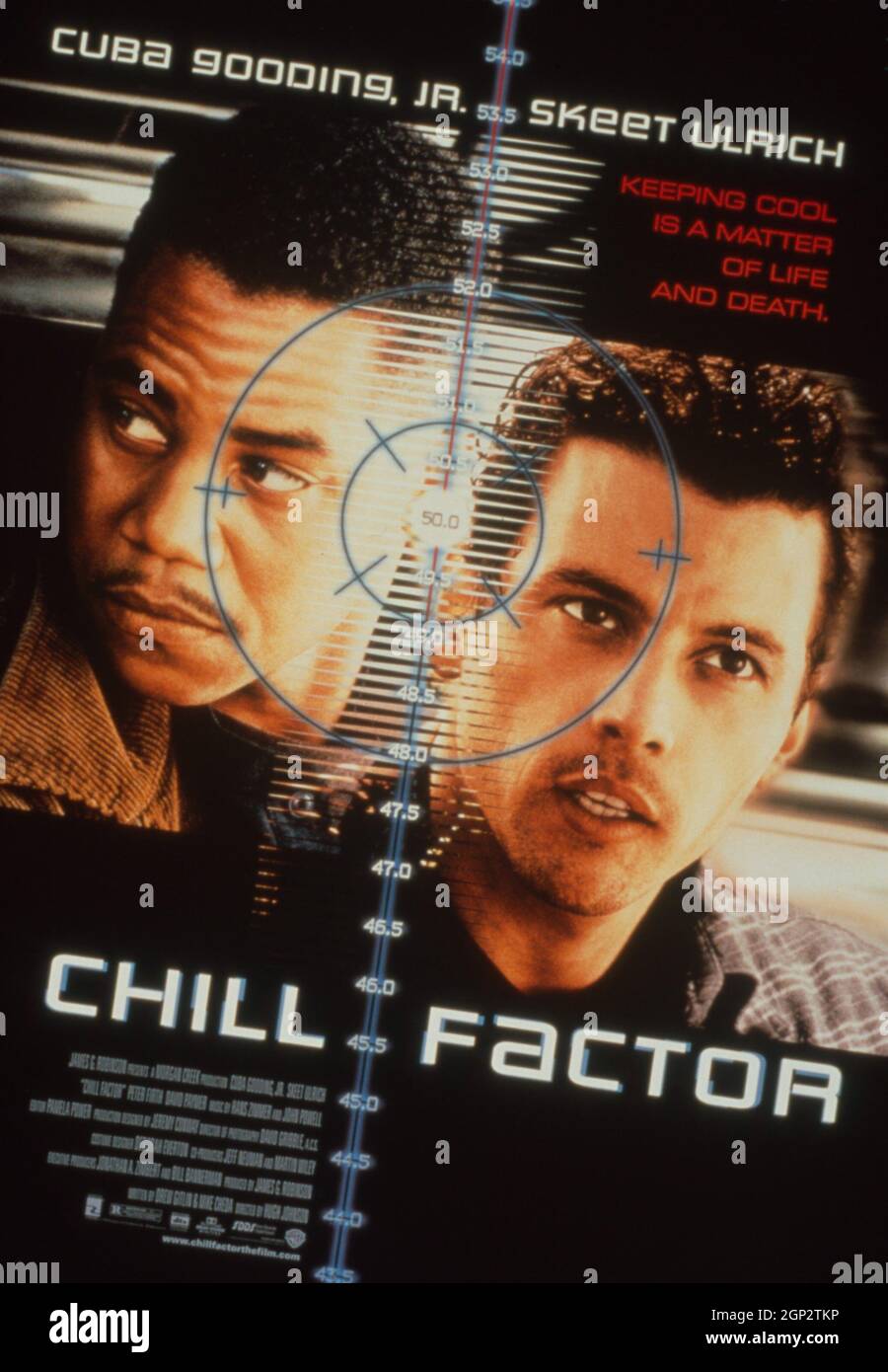 CHILL FACTOR, U.S. poster, from left: Cuba Gooding Jr., Skeet Ulrich, 1999. © Warner Bros ...