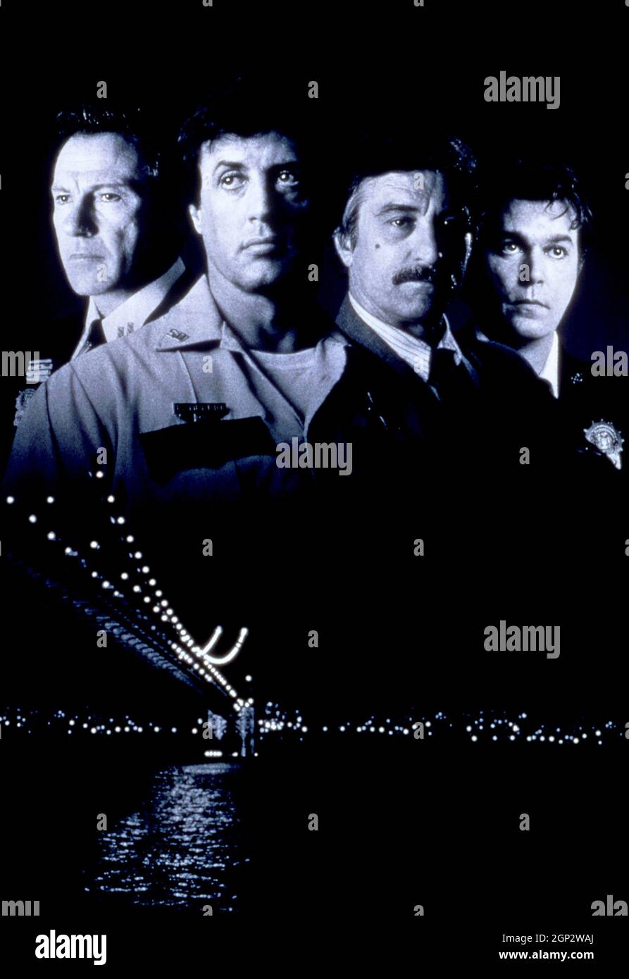COP LAND, key art, from left: Harvey Keitel, Sylvester Stallone, Robert ...