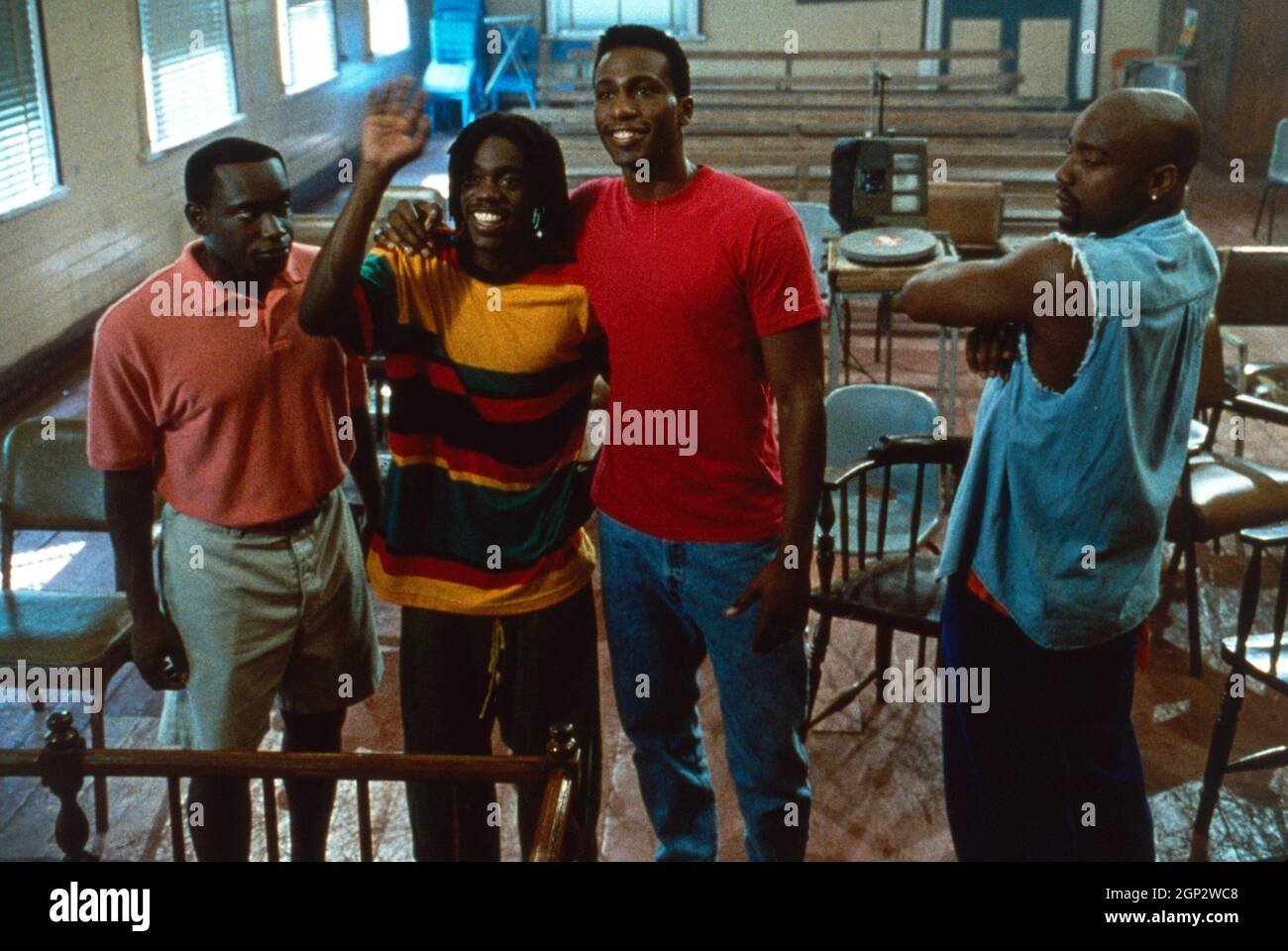 COOL RUNNINGS, from left: Malik Yoba, Rawle D. Lewis, Leon, Doug E ...