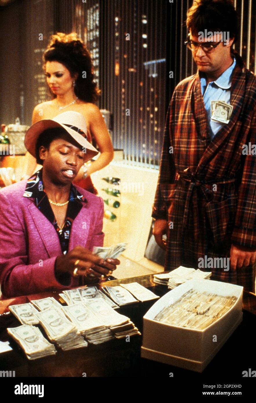 DOCTOR DETROIT, from left: Fran Drescher, T.K. Carter, Dan Aykroyd ...