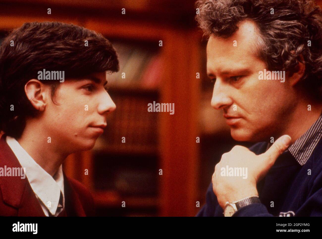 FLIRTING, from left: Noah Taylor, John Duigan, director, 1991. © Samuel ...