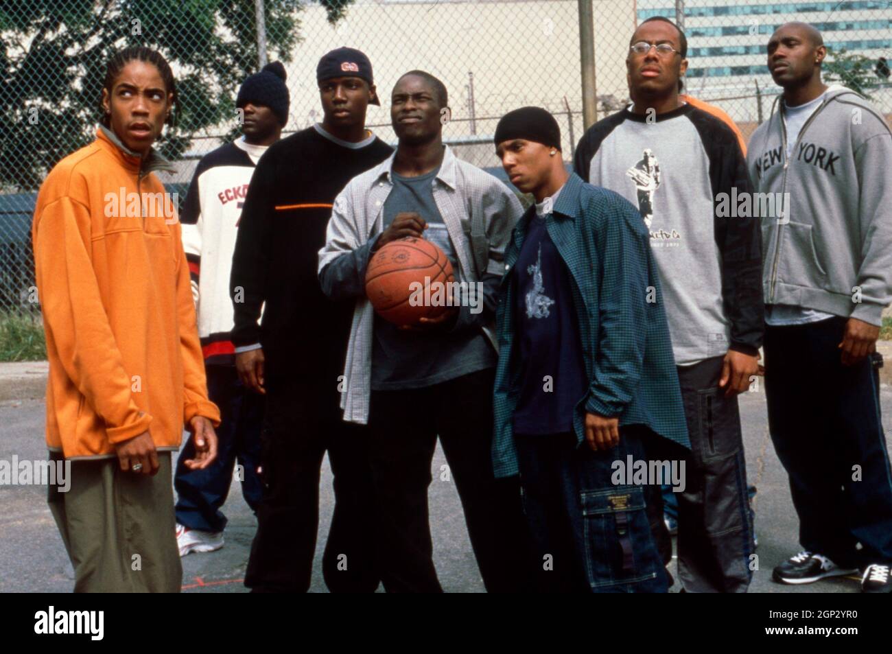 FINDING FORRESTER, 4th from left, Rob Brown, 2000. © Columbia Pictures ...