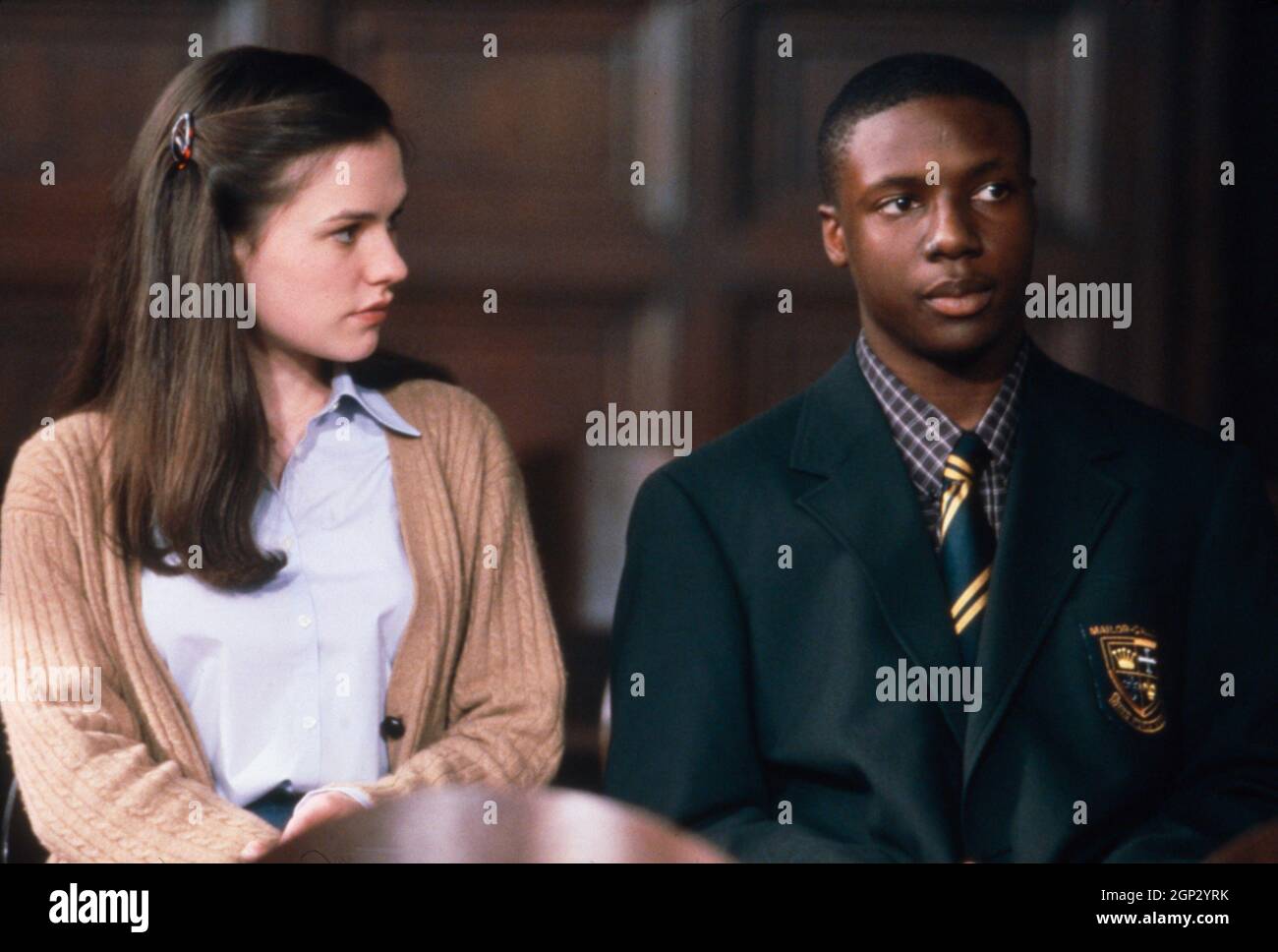 FINDING FORRESTER, from left: Anna Paquin, Rob Brown, 2000. © Columbia ...