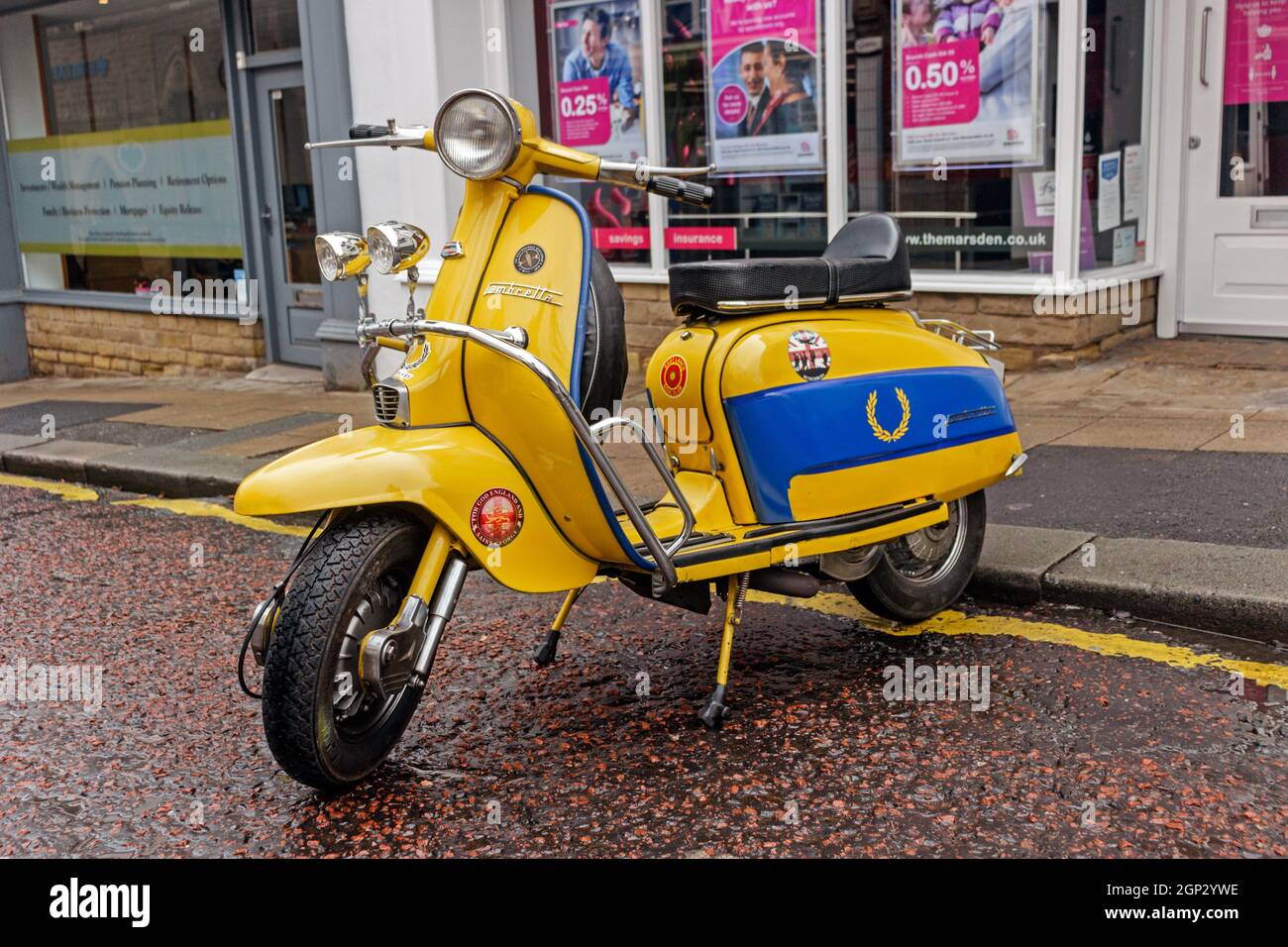 Lambretta. Ribble Valley Scooter rally 2021 Stock Photo - Alamy