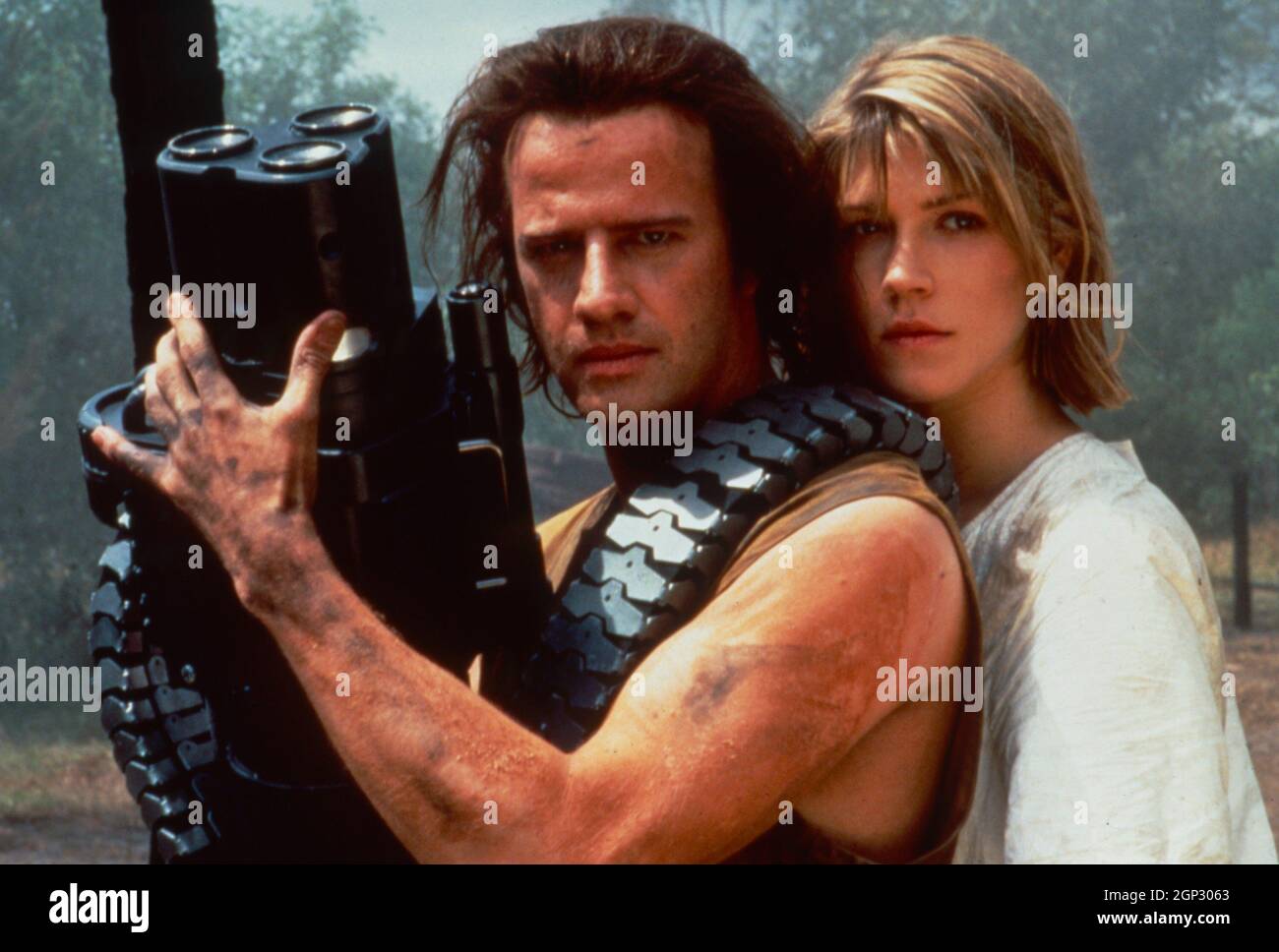 FORTRESS, from left: Christopher Lambert, Loryn Locklin, 1992 ...