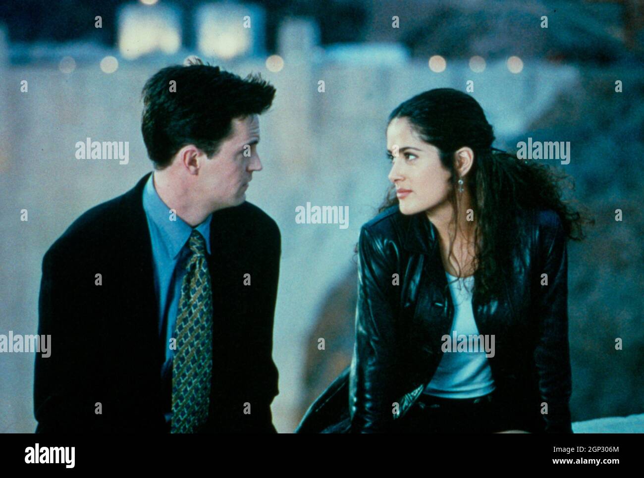 FOOLS RUSH IN, left to right: Matthew Perry, Salma Hayek, 1997 ...