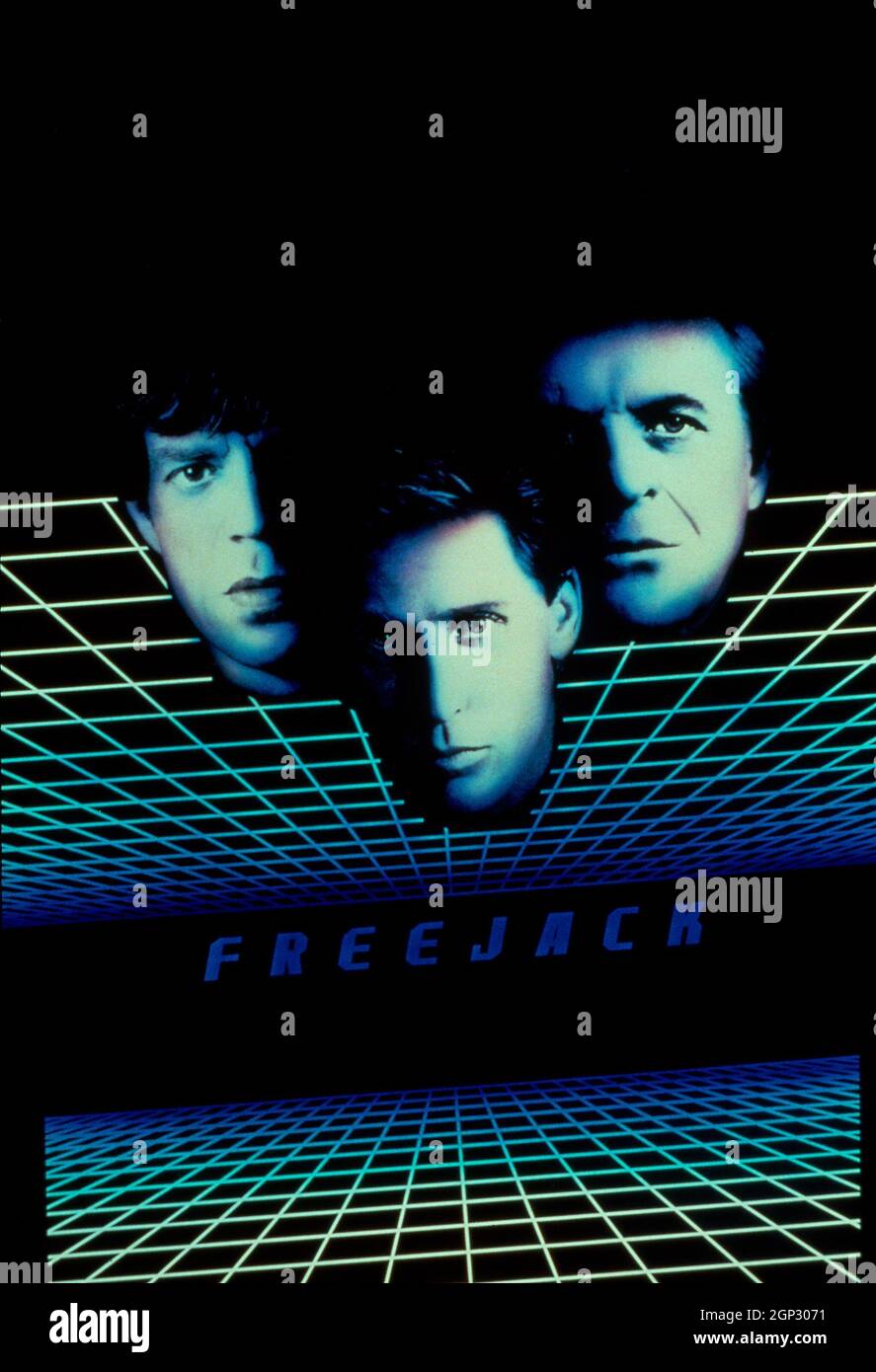 FREEJACK, from left: Mick Jagger, Emilio Estevez, Anthony Hopkins, 1992. © Warner Bros ...