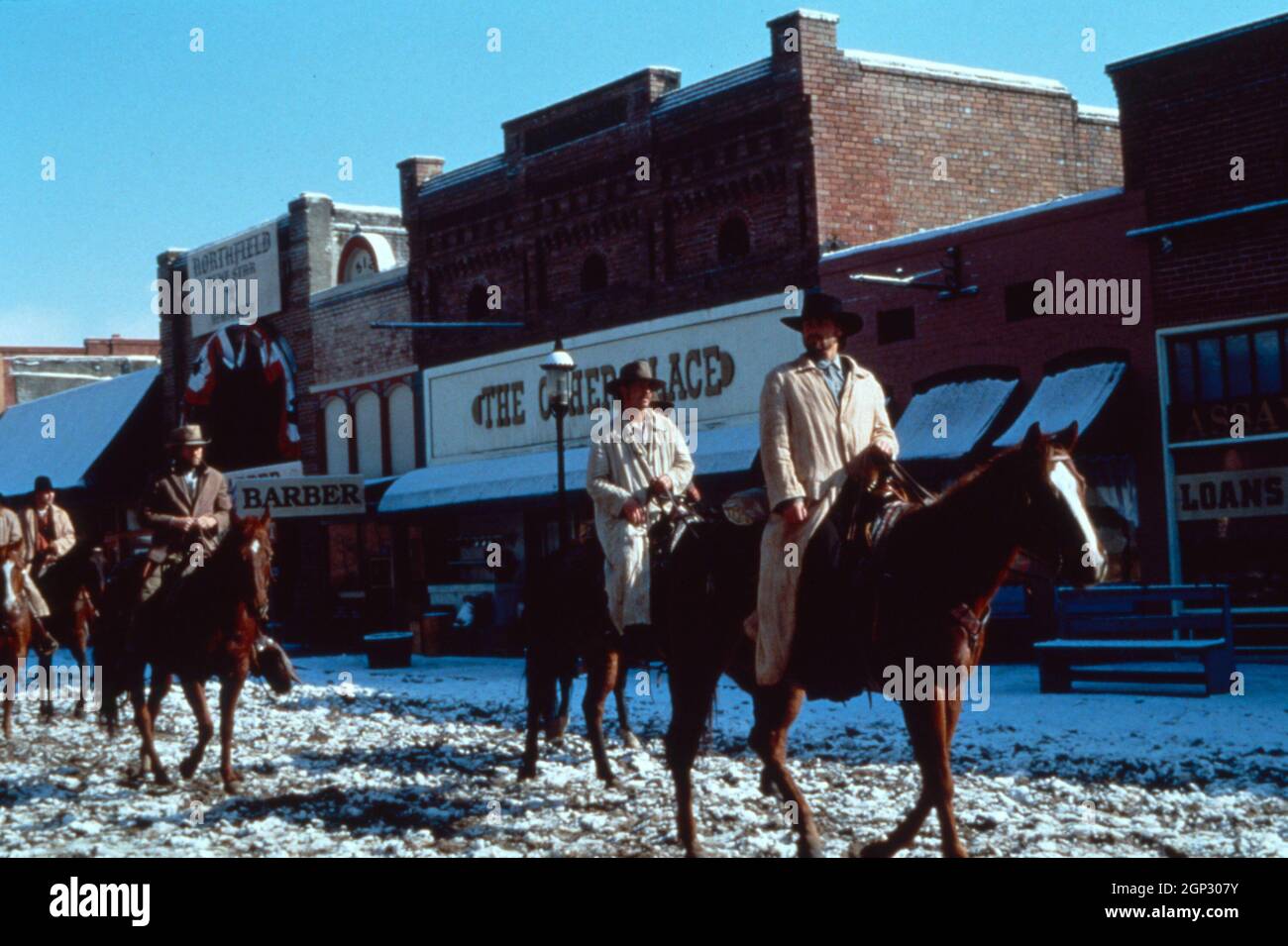 FRANK & JESSE, from left: Bill Paxton, Rob Lowe, 1994. © Trimark ...